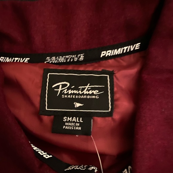 Primitive | Jackets & Coats | Primitive Burgundy Coach Jacket | Poshmark